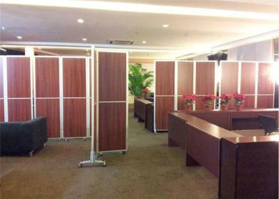China Room Driver No track With Floor Wheels Partition Wall Folding Project for sale