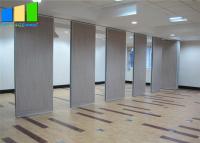 China Aluminum Movable Partition Wall 65mm 85mm 100mm Soundproof Room Divider Folding Panel for sale