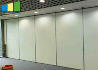 China Classroom Soundproof Partition System 65mm 100mm Acoustic Sliding Wall Panels for sale