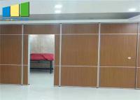 China Acoustic Manual Operable Removable Partition Wall 65mm 100mm for Hotel Conference Room for sale