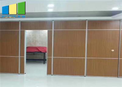 China Acoustic Manual Operable Removable Partition Wall 65mm 100mm for Hotel Conference Room for sale