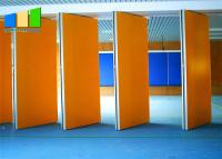 China Acoustic Movable Partition Wall 65mm 100mm Wooden Folding Hanging Room Divider for Hotel for sale