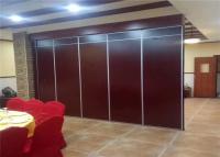 China Movable Soundproof Partition Walls 65mm 100mm Aluminum Sliding Wall System for USA for sale