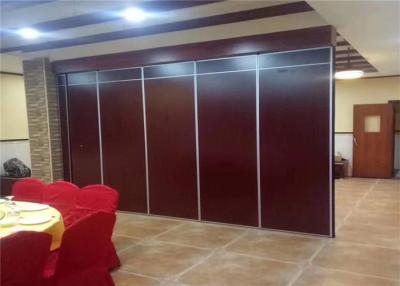 China Movable Soundproof Partition Walls 65mm 100mm Aluminum Sliding Wall System for USA for sale