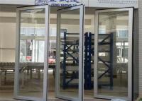 China Aluminum Frame Sliding Glass Partition Wall 85mm Panel Height Up to 6000mm for Conference Rooms for sale