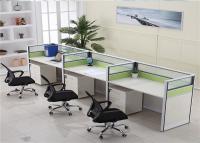 China Modular Office Workstation with 1200×600mm Desk, 1100mm Partitions & Mesh Chair for Call Centers for sale