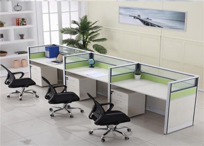 China Modular Office Workstation with 1200×600mm Desk, 1100mm Partitions & Mesh Chair for Call Centers for sale