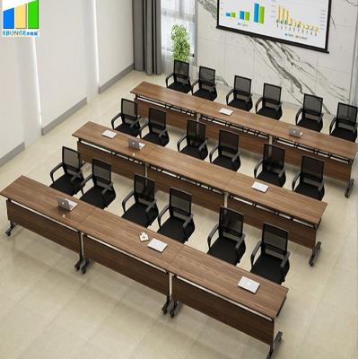 China Ebunge Stackable Training Tables 1200-1800mm Conference Desks with 750mm Height and 2.5