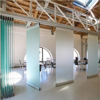 China EBUNGE Movable Sliding Door Tempered Office Glass Partition Wall for sale