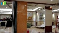 China Soundproof Operable Partition Wall Sliding Walls Acoustic 100 mm for sale