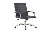 China Low Back Black Executive Office Chair D-551 with 65×70×91-101cm Dimensions and 360° Swivel for Meeting Rooms for sale