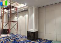 China Kenya Movable Partition Walls Melamine MDF Finish Banquet Acoustic 65mm Panel Height Up to 4000mm for sale