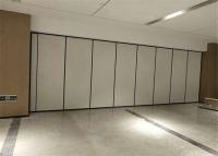 China Melamine Folding Acoustic Movable Partition Wall 65mm 85mm 100mm for Banquet Hall for sale