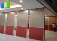 China MDF Soundproofing Movable Partition Walls For Office Hotel for sale