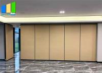 China Hotel Acoustic Movable Door Conference Room Folding Partition Walls 55db Soundproof for sale