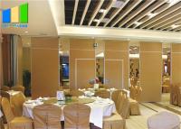 China Aluminum Alloy Frame Sound Proofing Folding Partition Walls For Studio for sale