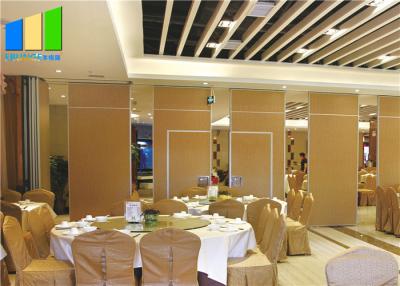 China Aluminum Alloy Frame Sound Proofing Folding Partition Walls For Studio for sale