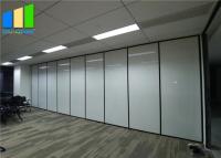 China MDF Laminate Fireproof Operable Sliding Sound Proof Partitions 65mm 85mm 100mm for sale