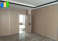 China Floor to Ceiling Wooden Acoustic Partition Walls 65mm 85mm 100mm for Meeting Room Division for sale