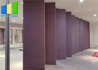 China Fve Star Hotel Top Hanging Operable Temporary Movable Partition Walls for sale
