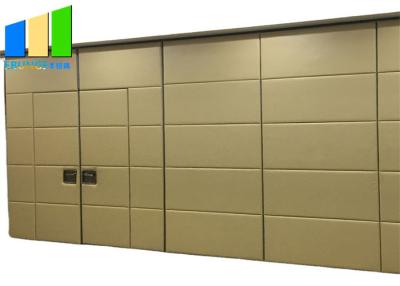 China Ceiling Track Mobile Acoustic Partition Walls - 65mm to 100mm Thickness with 28-50dB Sound Insulation for Training Rooms for sale