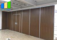 China Auditorium High Soundproof Partition Acoustic Movable Wall For Ballroom for sale