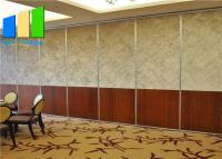 China Aluminum Frame Sound Proof Partitions 65mm-100mm Thickness 20-50dB Insulation for Restaurants Ballrooms for sale