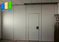 China Convention Center Acoustic Wood Surfaced Movable Wall Partition System for sale