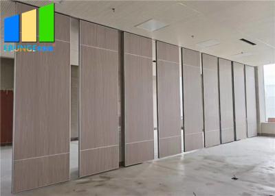 China Fire Resistant Folding Door Partition Wall 65mm 85mm 100mm for Hotel Multi Function Hall for sale