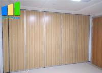 China 100mm Thick Fireproof Operable Partition Office Movable Folding Sliding Walls for sale
