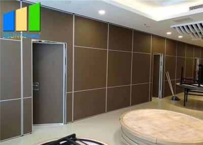 China Sound Proof Folding Sliding Door Partition Walls 65mm 85mm 100mm for Hotels for sale