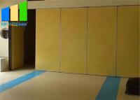 China Demountable Sliding Acoustical Room Dividers 600-1200mm Panel Width for Meeting Rooms for sale