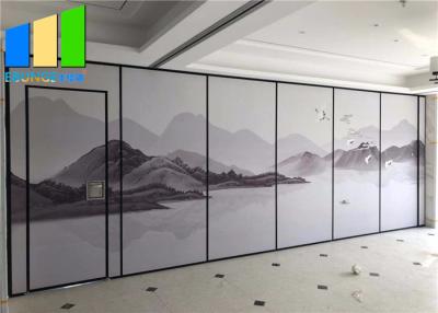 China Acoustic Divider Movable Soundproof Folding Partition Walls Panel For Restaurant for sale
