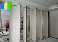 China Removable Soundproof 65mm Thick Office Sliding Folding Partition Wall Divider for sale