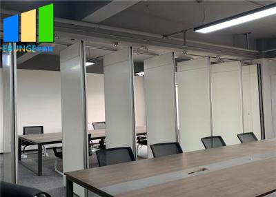 China Soundproof Aluminum Office MDF Folding Movable Room Partition Walls 65mm 85mm 100mm for sale