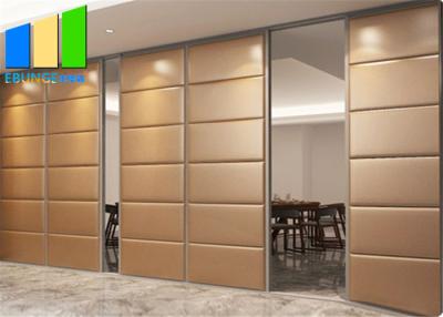 China Aluminum Sound Proof Sliding Door Partition - 65mm to 100mm Thickness with 32-50dB Rw Sound Insulation for sale