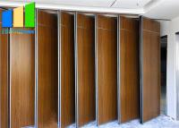 China Commercial Acoustic Folding Partition Walls for Conference Halls - 65mm to 100mm Thickness, Up to 18000mm Height, 55dB STC Rating for sale