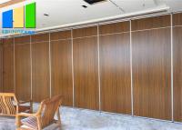 China Acoustic Folding Room Partition Walls 65mm 85mm 100mm Commercial Operable for sale