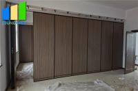 China Soundproof Sliding Foldable Partition Wall 65mm-100mm Thickness with 20-50dB Acoustic Rating for Office Spaces for sale