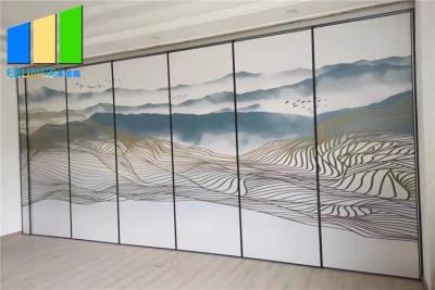 China 65mm Thick Movable Acoustic Partition Wall with 20-32dB Sound Insulation and No Floor Track System for sale