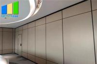 China Aluminum Alloy Folding Soundproof Office Partitions 65-100mm Thickness with 20-50dB Rw Acoustic Rating for sale