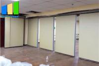 China Folding Acoustic Room Dividers 65mm 100mm Sound Absorbing Ballroom Partition Saudi Arabia for sale