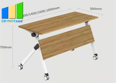 China EBUNGE BG1619 High Density Board Folding Table 1200x400x750mm for Office Meeting Rooms for sale