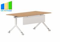 China Stackable Folding Conference Training Table 2000x1000x750mm Cold Rolled Steel for sale
