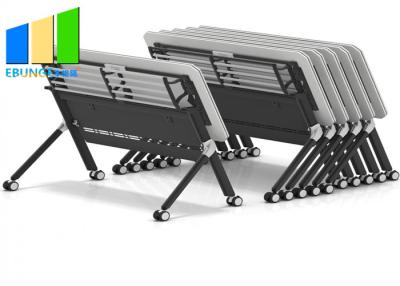 China Stackable Training Room Tables with Castors 1100mm to 1700mm Custom Size Available for sale