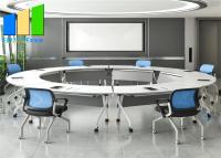 China Adjustable Folding Stackable Conference Room Tables Office Training Tables for sale