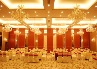 China Conference Room Folding Partition Walls Customers Own Material Finish for sale