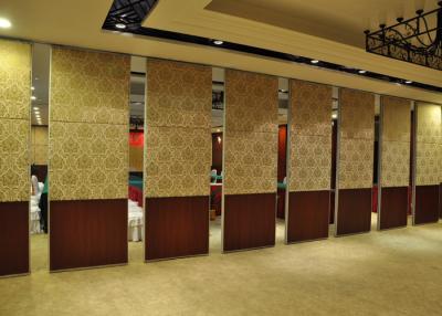 China Aluminum Movable Partition Wall 500-1230mm Width Sound Proof 28-42db Sliding Door for sale