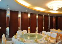 China Melamine Office Partition Wall 65mm Movable Sliding Door Conference Room System for sale