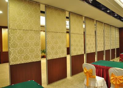 China Gypsum Banquet Hall Temporary Partitions 500-1230mm Width Single or Double Door for sale